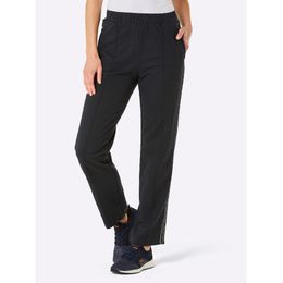 WITT WEIDEN Freizeithose in schwarz | Gr.: 36-38