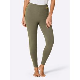 WITT WEIDEN Leggings in khaki | Gr.: 36-38