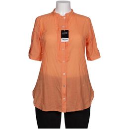 EMILY VAN DEN BERGH Bluse Damen Gr&ouml;&szlig;e XL Second Hand orange