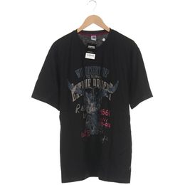 TRIGEMA T-Shirt Herren Gr&ouml;&szlig;e XL Second Hand schwarz