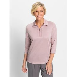 WITT WEIDEN Poloshirt in rosé | Gr.: 50