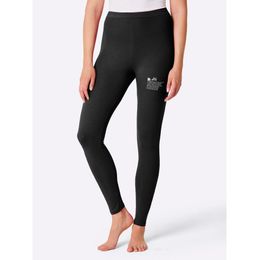 WITT WEIDEN Leggings in schwarz | Gr.: 48/50