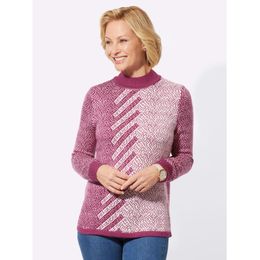 WITT WEIDEN Pullover in erika-ecru-gemustert | Gr.: 40