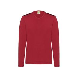 Tao Freizeitlongsleeve ECKY in rot | Gr.: 48