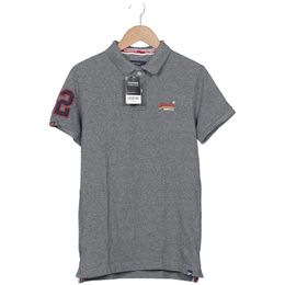 Superdry Poloshirt Herren Größe M Second Hand grau