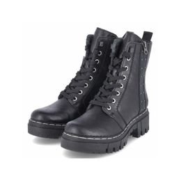 Rieker Schnürstiefel in schwarz | Gr.: 39