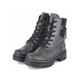 Rieker Schnürstiefel in grau | Gr.: 37