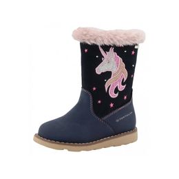 Tom Tailor Schaftstiefel in Blau | Gr.: 28