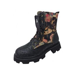 Laura Vita Schn&uuml;rstiefel in Schwarz | Gr.: 39