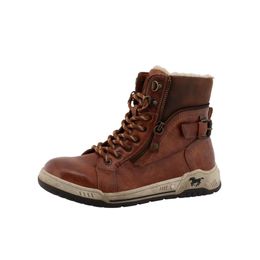 Mustang Shoes Schn&uuml;rstiefel in Braun | Gr.: 39