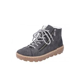 Rieker Schnürstiefel in Blau | Gr.: 42