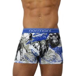 Normani 6 St&uuml;ck Retro Boxershorts aus Baumwolle in Wild Animal | Gr.: S