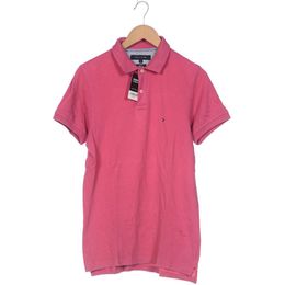 Tommy Hilfiger Poloshirt Herren Größe M Second Hand pink