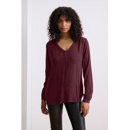 Kaffe Langarm-Bluse Amber Regular fit in Dark Jewel | Gr.: 40