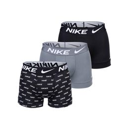 Nike Boxershort 3er Pack in Schwarz/Grau/Logo | Gr.: XL