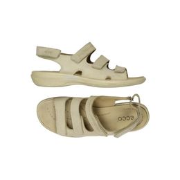 Ecco Sandalen Damen Gr&ouml;&szlig;e 40 Second Hand beige
