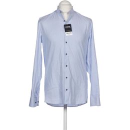OLYMP Hemd Herren Größe M Second Hand blau