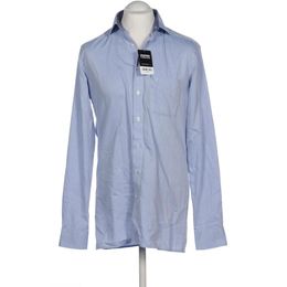 OLYMP Hemd Herren Größe M Second Hand blau