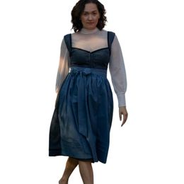 INNA.Trachten Dirndl 'Marina' Damen Größe 38 blue denim