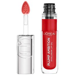 L'ORÉAL PARIS Lipgloss »Plump Ambition Hyaluron Lip Oil« mit Hyaluron Rouge in Love Plump Ambition Hyaluron Lip Oil in 101 Cristal Clear