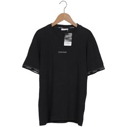 Calvin Klein T-Shirt Herren Gr&ouml;&szlig;e M Second Hand schwarz