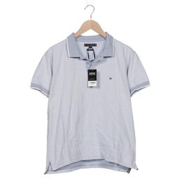 Tommy Hilfiger Poloshirt Herren Größe L Second Hand hellblau