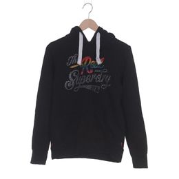 Superdry Kapuzenpullover Damen Größe M Second Hand schwarz