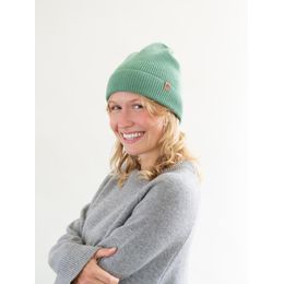 Kopyto Beanie 'GAZELLE Leichte Wollmütze 100% Merinowolle RWS Unisex' female Green size Onesize