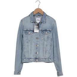 Zara Jacke Damen Gr&ouml;&szlig;e S Second Hand hellblau