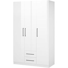 OTTO HOME Kleiderschrank »Sylt Schlafzimmerschrank Garderobe Schrank Bestseller hochglanz« Drehtürenschrank mit perfekter Innenausstattung, Breite...