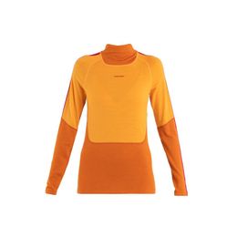 Icebreaker Funktionsshirt 'Sone' Damen Gr&ouml;&szlig;e XL neonlila / orange / hellorange