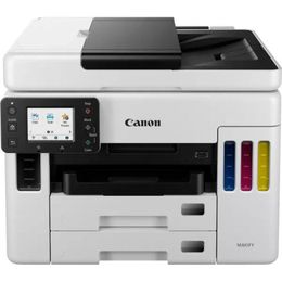Canon Tintenstrahldrucker »MAXIFY GX7050« 4in1 Tintenstrahl-Multifunktionsgerät mit Duplex-ADF weiß 24/ 15,5 ISO-Seiten pro Minute in sw/ Farbe