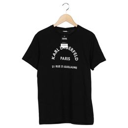 K by KARL LAGERFELD Karl Lagerfeld T-Shirt Herren Gr&ouml;&szlig;e M Second Hand schwarz