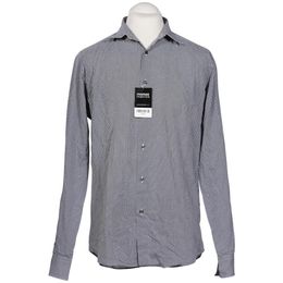 BOSS Black Hemd Herren Größe L Second Hand grau