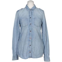 Calvin Klein Jeans Bluse Damen Gr&ouml;&szlig;e XS Second Hand hellblau