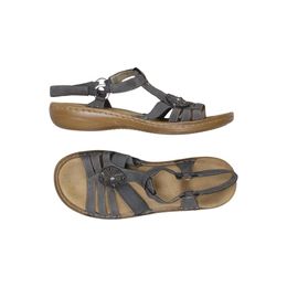 Rieker Sandalen Damen Größe 37 Second Hand grau
