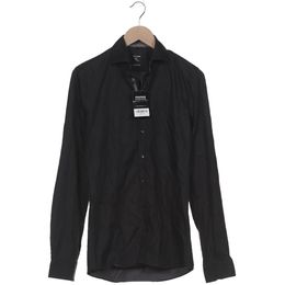 OLYMP Hemd Herren Größe S Second Hand schwarz