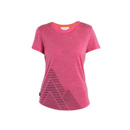 Icebreaker T- Shirt Damen Gr&ouml;&szlig;e XL rosa / schwarz