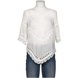 Cream Bluse Damen Größe M Second Hand creme