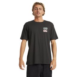 Billabong T-Shirt »Crayon Wave Premium« Washed Black XL XL Material: Ringgesponnene Baumwolle – leicht...