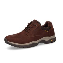 Camel Active Schnürschuh Sneaker, Freizeitschuh mit robuster Trekkingsohle cafe 42 42 Outdoor Schnürschuh von Camel Active