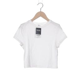 H&M H&M T-Shirt Damen Gr&ouml;&szlig;e M Second Hand wei&szlig;