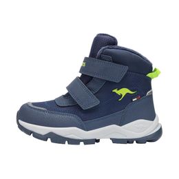 Kangaroos Winterboots »K-FR BOREALIS V RTX« Snowboots, Winterboots, Winterschuhe, wasserdicht, wärmend dk navy/lime 32 32 Coole Winterboots von...