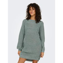 Jacqueline de Yong JDY Minikleid &raquo;WHITNEY MEGAN L/S BOAT DRESS KNT NOOS&laquo; Sommerkleid Abyss Detail:W BLACK PLY L - N-Gr N-Gr L Pflegeleichtes Material: 88% Polyacryl,...