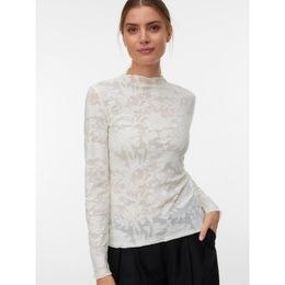 Véro Moda VERO MODA Langarmshirt »VMLAYLA LS TOP JRS NOOS« Snow White S S Shirt von Vero Moda