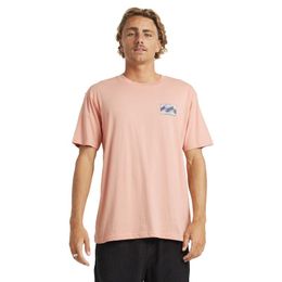Billabong T-Shirt »Crayon Wave Premium« Peach S S Material: Ringgesponnene Baumwolle – leicht...