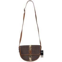 LEONARD Handtasche klein Leder Damen Gr&ouml;&szlig;e One Size Second Hand braun