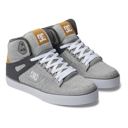 DC Shoes Sneaker »Pure High-Top« Grey/Grey/White 12,5(46,5) 12,5(46,5) Leder-, Nubukleder- und/oder Wildlederobermaterial