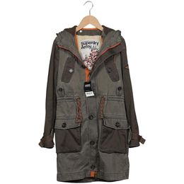 Superdry Mantel Damen Größe XS Second Hand grün