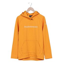 Peak Performance Kapuzenpullover Damen Gr&ouml;&szlig;e M Second Hand orange
